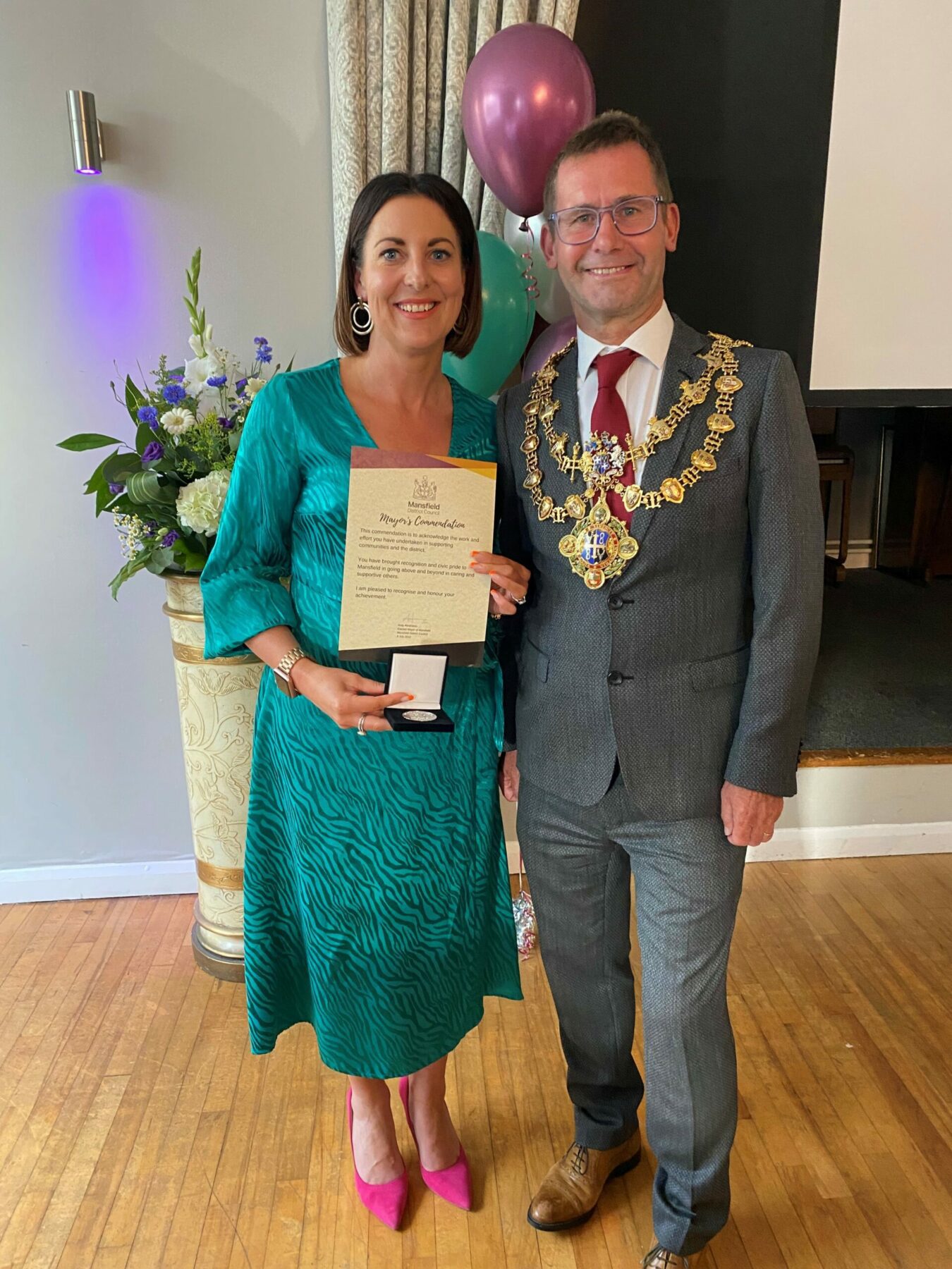 Mayor’s commendation awarded to staff member for outstanding commitment ...
